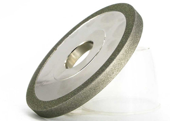 3 - 6 Inch 1A1 Diamond Grinding Wheels Electroplated Flat Shape For Carbide