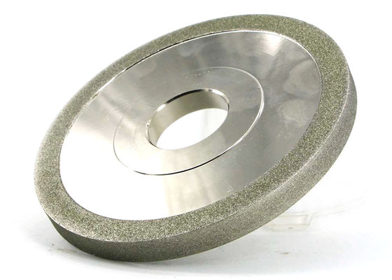 3 - 6 Inch 1A1 Diamond Grinding Wheels Electroplated Flat Shape For Carbide