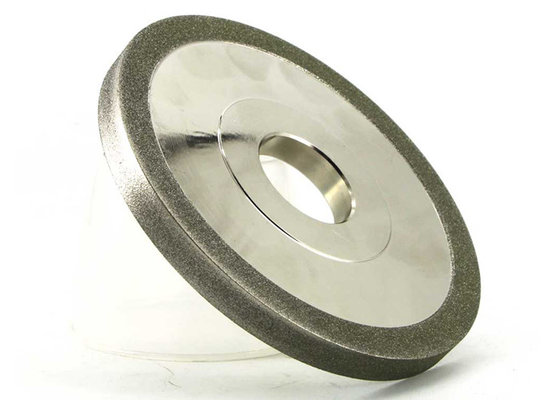 3 - 6 Inch 1A1 Diamond Grinding Wheels Electroplated Flat Shape For Carbide