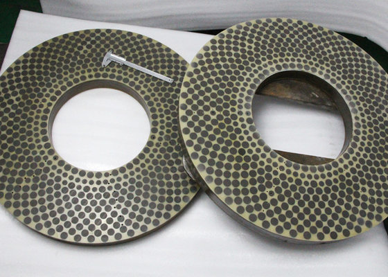 Large Diameter Vitrified Bond Grinding Wheels , End Face Use Vitrified CBN Grinding Wheel