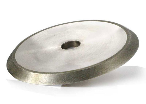 1V1 Electroplated Diamond Grinding Wheels 30 / 45 / 60 Degree Angle Available
