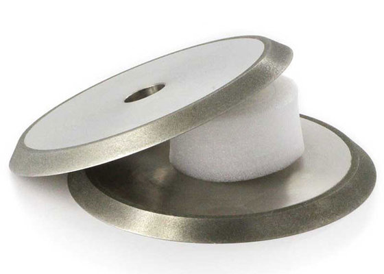 1V1 Electroplated Diamond Grinding Wheels 30 / 45 / 60 Degree Angle Available