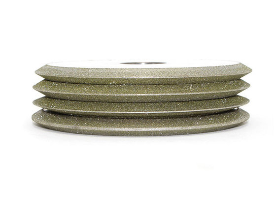 Electroplated Diamond Abrasive Wheels 1EE1 With 30/45/60 Degree Angle Sharp Edge