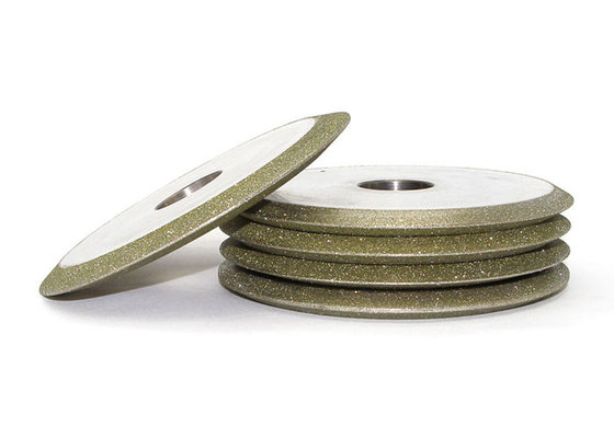 Electroplated Diamond Abrasive Wheels 1EE1 With 30/45/60 Degree Angle Sharp Edge