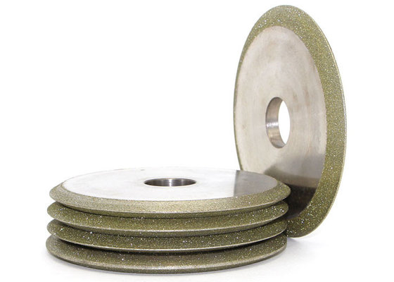 Electroplated Diamond Abrasive Wheels 1EE1 With 30/45/60 Degree Angle Sharp Edge