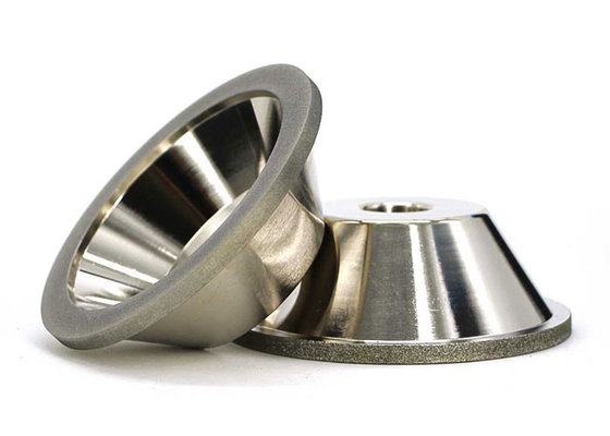 Bowl Shape Electroplated Diamond Grinding Wheel For Tungsten Carbide Jewelry Stone