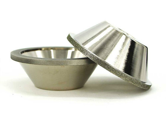 Bowl Shape Electroplated Diamond Grinding Wheel For Tungsten Carbide Jewelry Stone