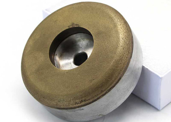Bronze Metal Bond Grinding Wheels , Glass / Ceramic / Stone Diamond Surface Grinding Wheels