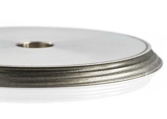 3OG Triple Edge Glass Grinding Wheels , Electroplated Bond Diamond Grinding Disc