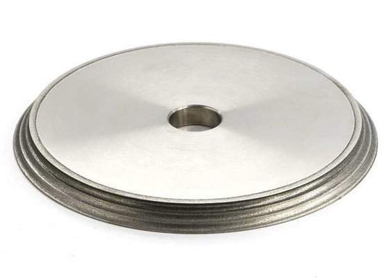 3OG Triple Edge Glass Grinding Wheels , Electroplated Bond Diamond Grinding Disc