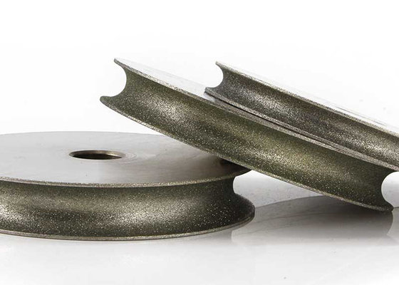 Electroplated Bond Lapidary Spherical Concave Arc Diamond Coated Grinding Discs