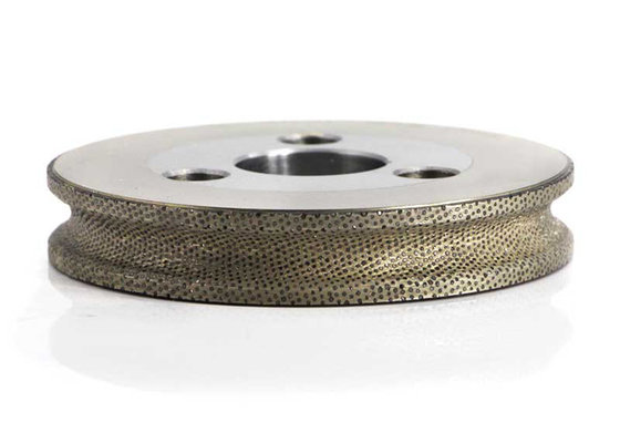 Sintering Diamond Rotary Dresser For Crankshaft, Valve Body / Piston Ring / Valve Parts