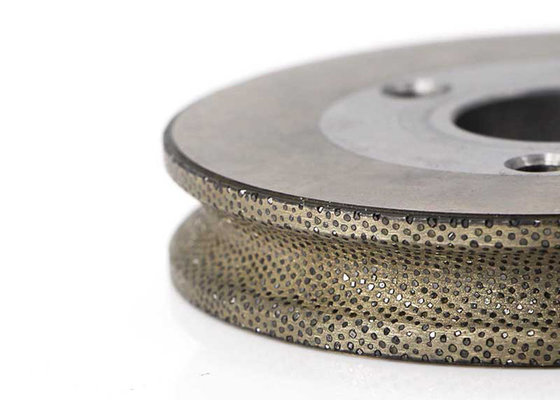 Sintering Diamond Rotary Dresser For Crankshaft, Valve Body / Piston Ring / Valve Parts
