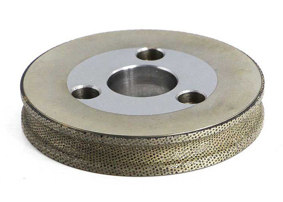 Sintering Diamond Rotary Dresser For Crankshaft, Valve Body / Piston Ring / Valve Parts