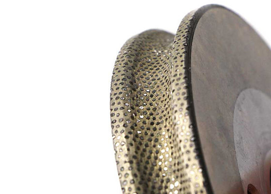 Sintering Diamond Rotary Dresser For Crankshaft, Valve Body / Piston Ring / Valve Parts