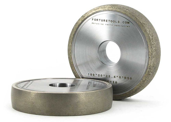 Metal Bond Round Edge Diamond Grinding Disk For Glass Ware Cup Carving