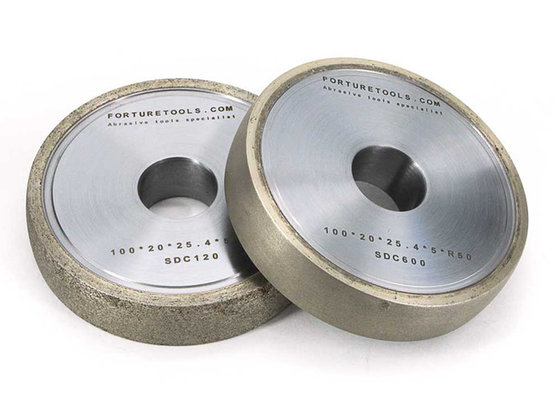Metal Bond Round Edge Diamond Grinding Disk For Glass Ware Cup Carving