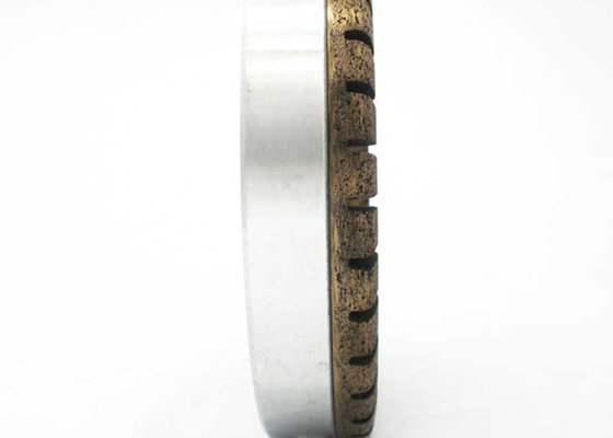 Glass Edge Use Metal Bond Grinding Wheels , Full Segmented Diamond Cup Grinding Disc