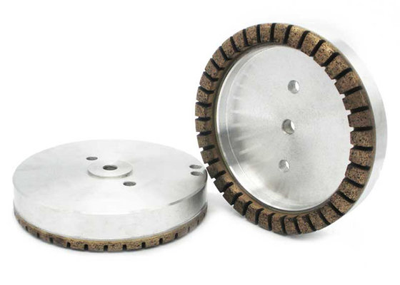 Glass Edge Use Metal Bond Grinding Wheels , Full Segmented Diamond Cup Grinding Disc