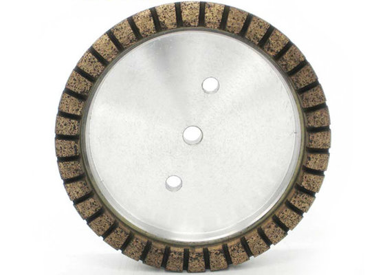 Glass Edge Use Metal Bond Grinding Wheels , Full Segmented Diamond Cup Grinding Disc