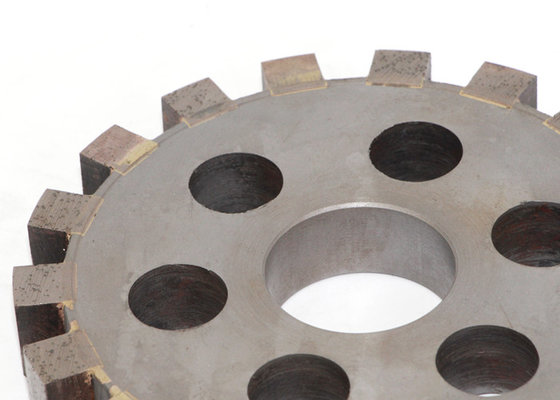 Full Segmented Diamond Grinding Disc / Flat Shape Metal Bond Wheel For Stone
