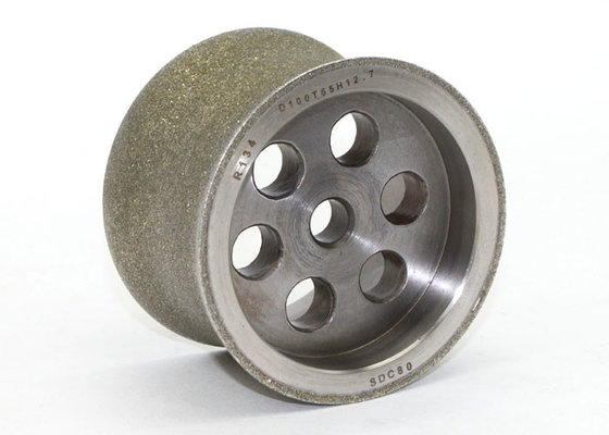 Customized Electroplated Diamond CBN Grinding Wheel Cylinder Shape Edging Abrasive