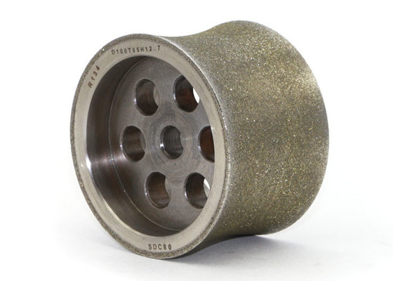 Customized Electroplated Diamond CBN Grinding Wheel Cylinder Shape Edging Abrasive