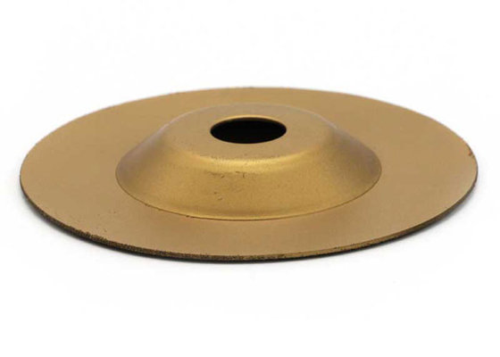 4 Inch Brazed Bonded Abrasive Disc , Granite / Marble / Tile Diamond Grinding Wheel