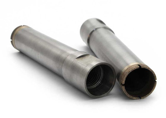 Internal Threaded Shank Diamond Drill Bits / Thin Wall Core Drill Bits For Glass Hole
