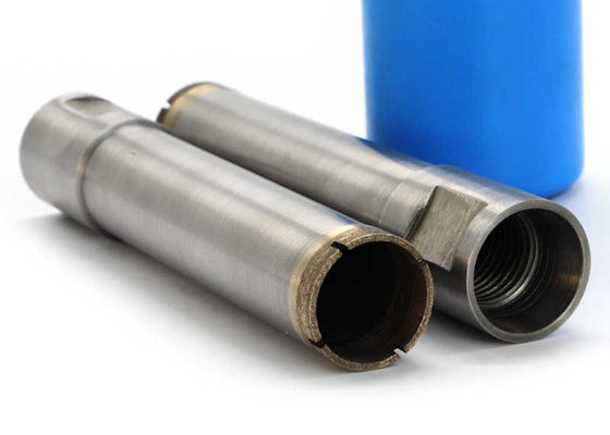 Internal Threaded Shank Diamond Drill Bits / Thin Wall Core Drill Bits For Glass Hole