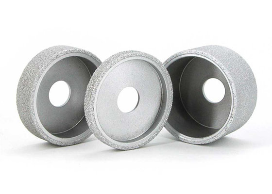 3" GJ020 Flat Brazed Bond Grinding Wheels For Marble / Granite / Quartzite