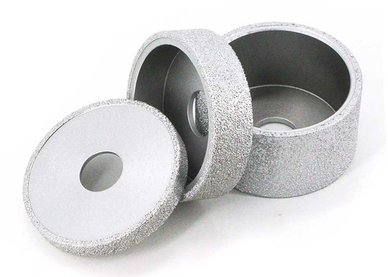 3" GJ020 Flat Brazed Bond Grinding Wheels For Marble / Granite / Quartzite