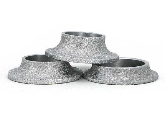 Efficient Brazed Diamond Semicircular Edge Grinding Disk 3 Inch Diameter Type