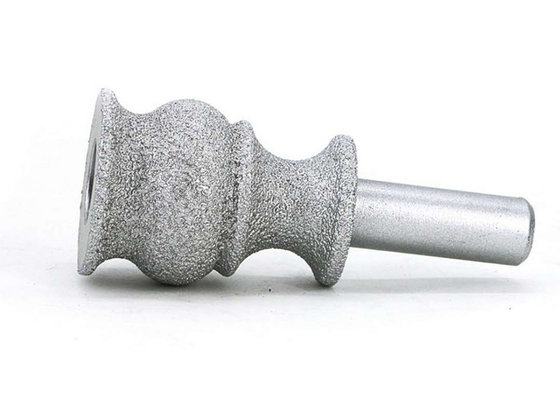 Brazing Diamond Grinding Head Cutter GJ014 Marble / Concrete Floor Edge Shaping Use