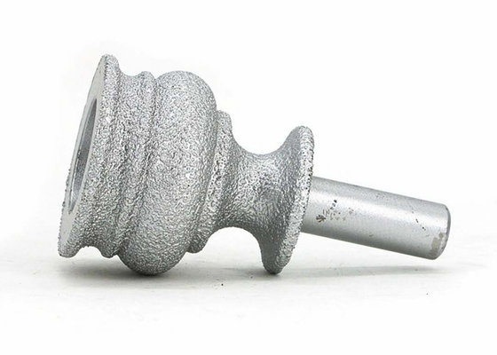 Brazing Diamond Grinding Head Cutter GJ014 Marble / Concrete Floor Edge Shaping Use
