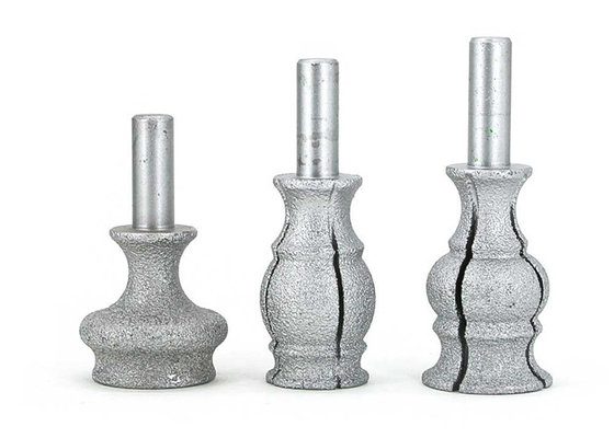 Brazed Diamond Shape Edging Mounted Point For Marble / Concrete Edging GJ013