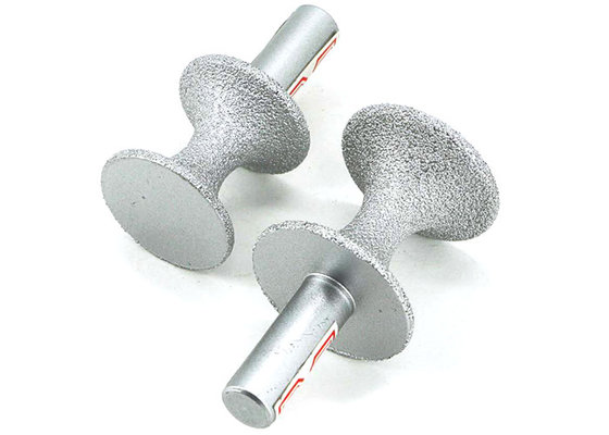 Diamond Concave Shape Edging Mounted Point Brazed Type ISO9001 Certificated