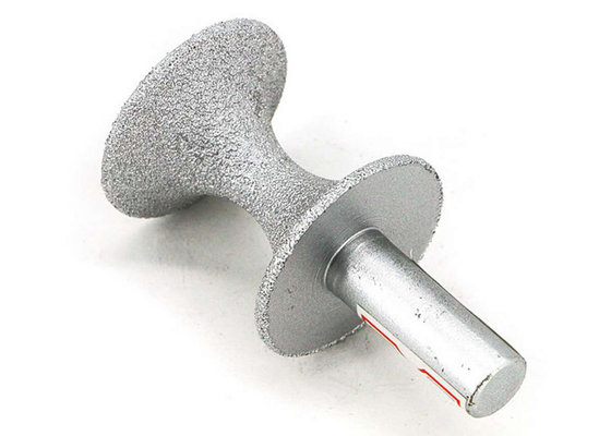 Diamond Concave Shape Edging Mounted Point Brazed Type ISO9001 Certificated