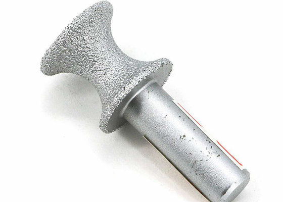 Diamond Concave Shape Edging Mounted Point Brazed Type ISO9001 Certificated