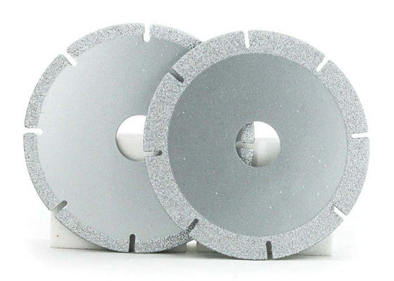 Efficient Brazed Bond Grinding Wheels / Diamond Blade Cutting Disc For Tiles / Ceramics