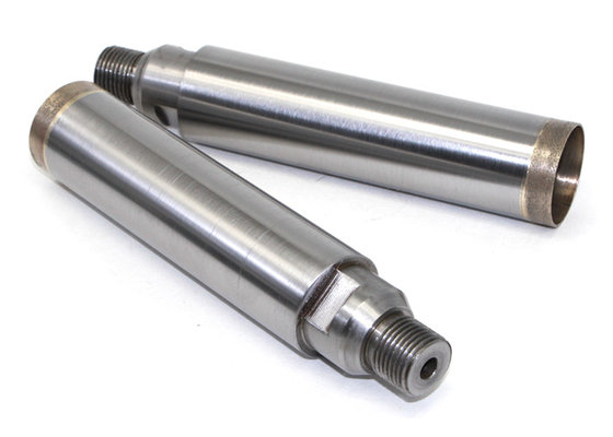 Male Threaded Shank Diamond Drill Bits For Gemstone Limestone Precious Stone