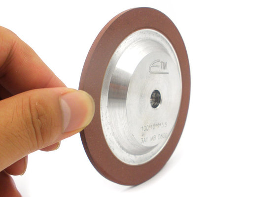 4 Inch 3A1 Resin Bond Grinding Wheels , Carbide Tipped Inserts CBN Diamond Wheel
