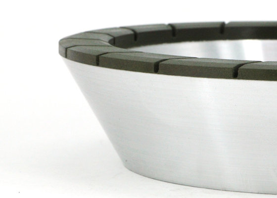 Flaring Cup Shape Resin Bond Segmented Diamond Grinding Disc ISO9001 Approval