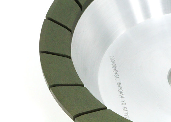Flaring Cup Shape Resin Bond Segmented Diamond Grinding Disc ISO9001 Approval