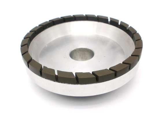 Full Segmented Teeth Resin Bond Grinding Wheels , Tungsten Carbide Use Diamond Grinding Disc