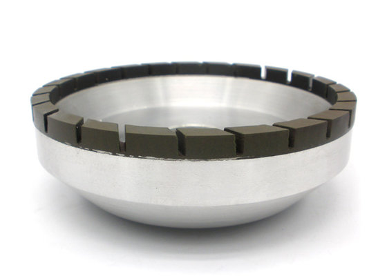 Full Segmented Teeth Resin Bond Grinding Wheels , Tungsten Carbide Use Diamond Grinding Disc