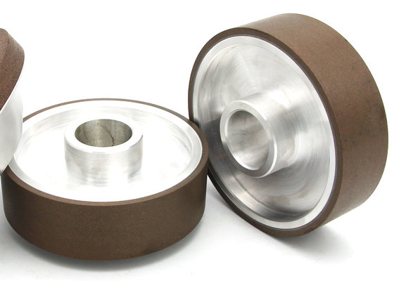 Industrial Resin Bond Grinding Wheels Center Strengthened Cylinder Shape Type