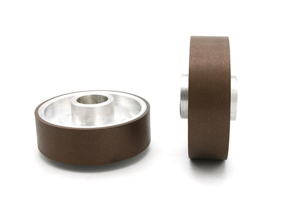 Industrial Resin Bond Grinding Wheels Center Strengthened Cylinder Shape Type