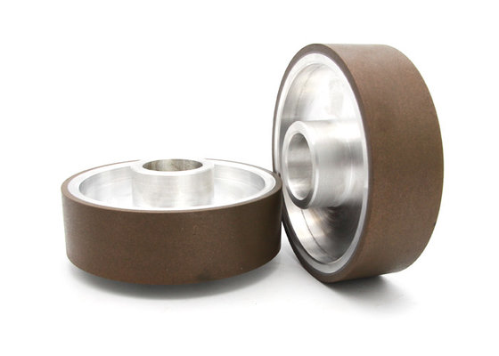 Industrial Resin Bond Grinding Wheels Center Strengthened Cylinder Shape Type