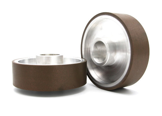 Industrial Resin Bond Grinding Wheels Center Strengthened Cylinder Shape Type